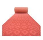 Aisle Runner Red Carpet Block Design 90cm Wide | Home in 1
