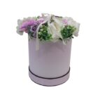 Artificial Flower in Bucket Purple | Home in 1